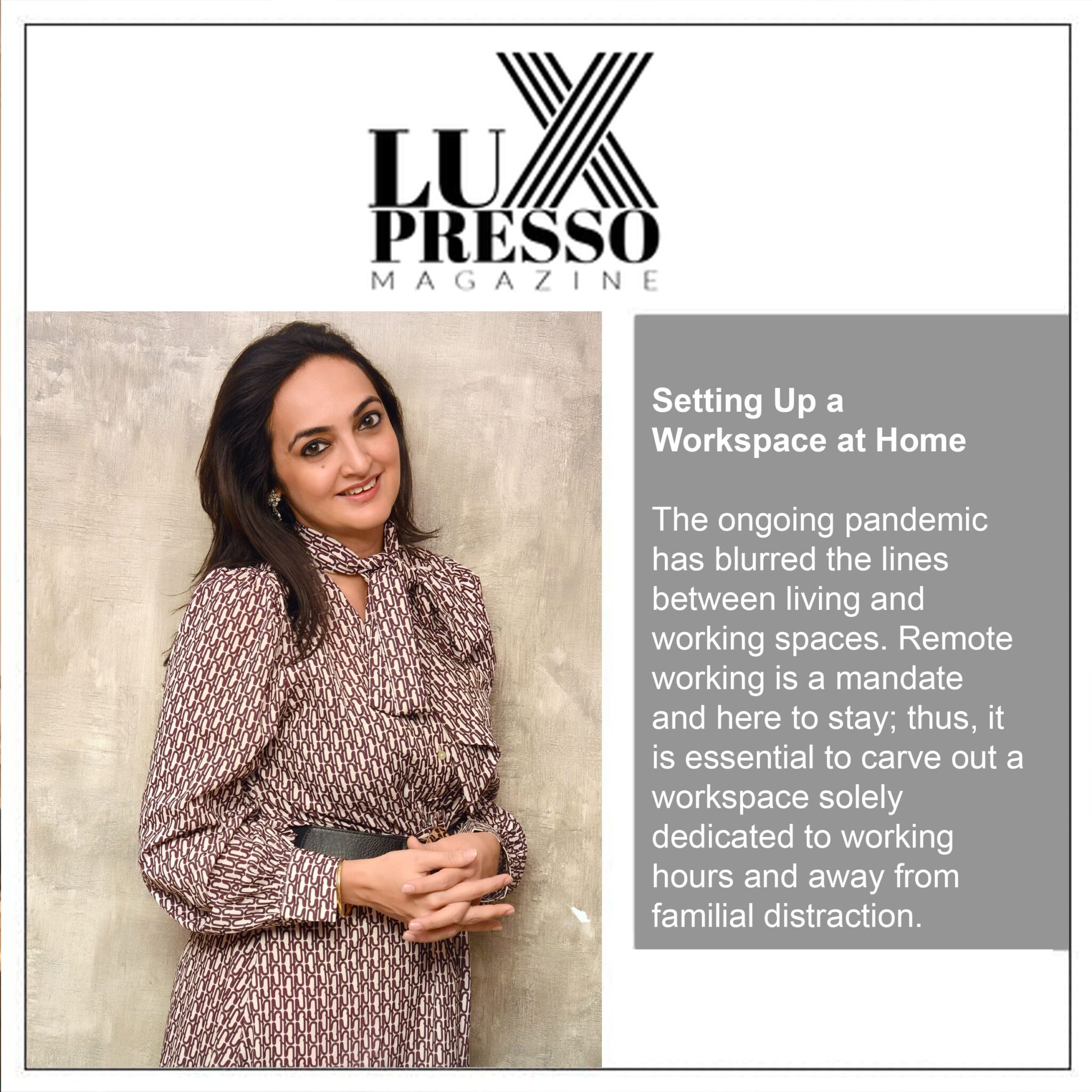 Setting Up a Workspace at Home – RSDA